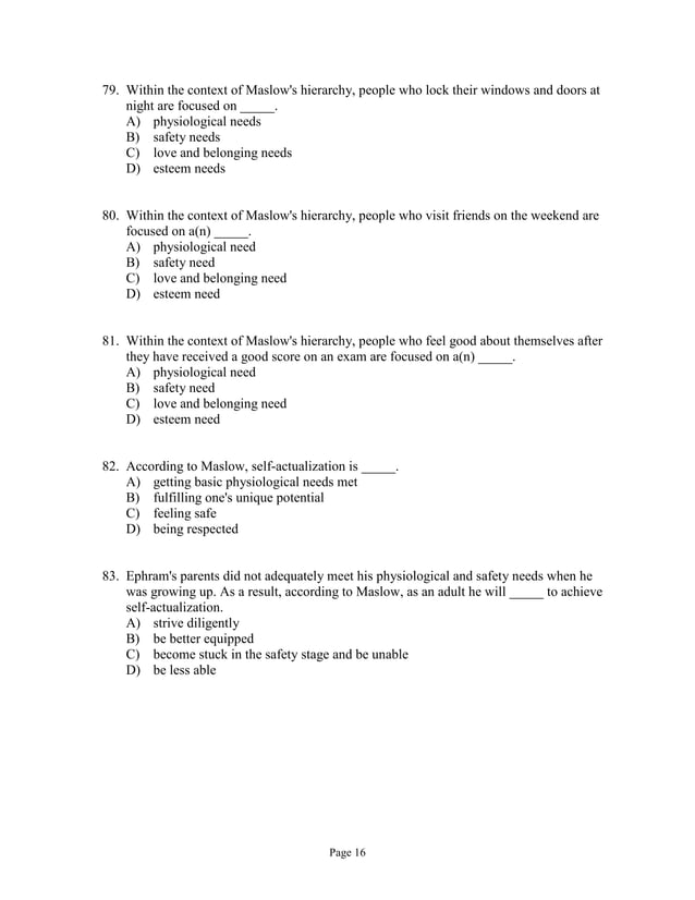 Test Bank for Developing Person Through Childhood and Adolescence 10th ...