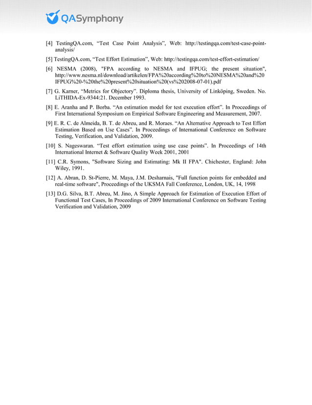 Test case-point-analysis (whitepaper) | PDF