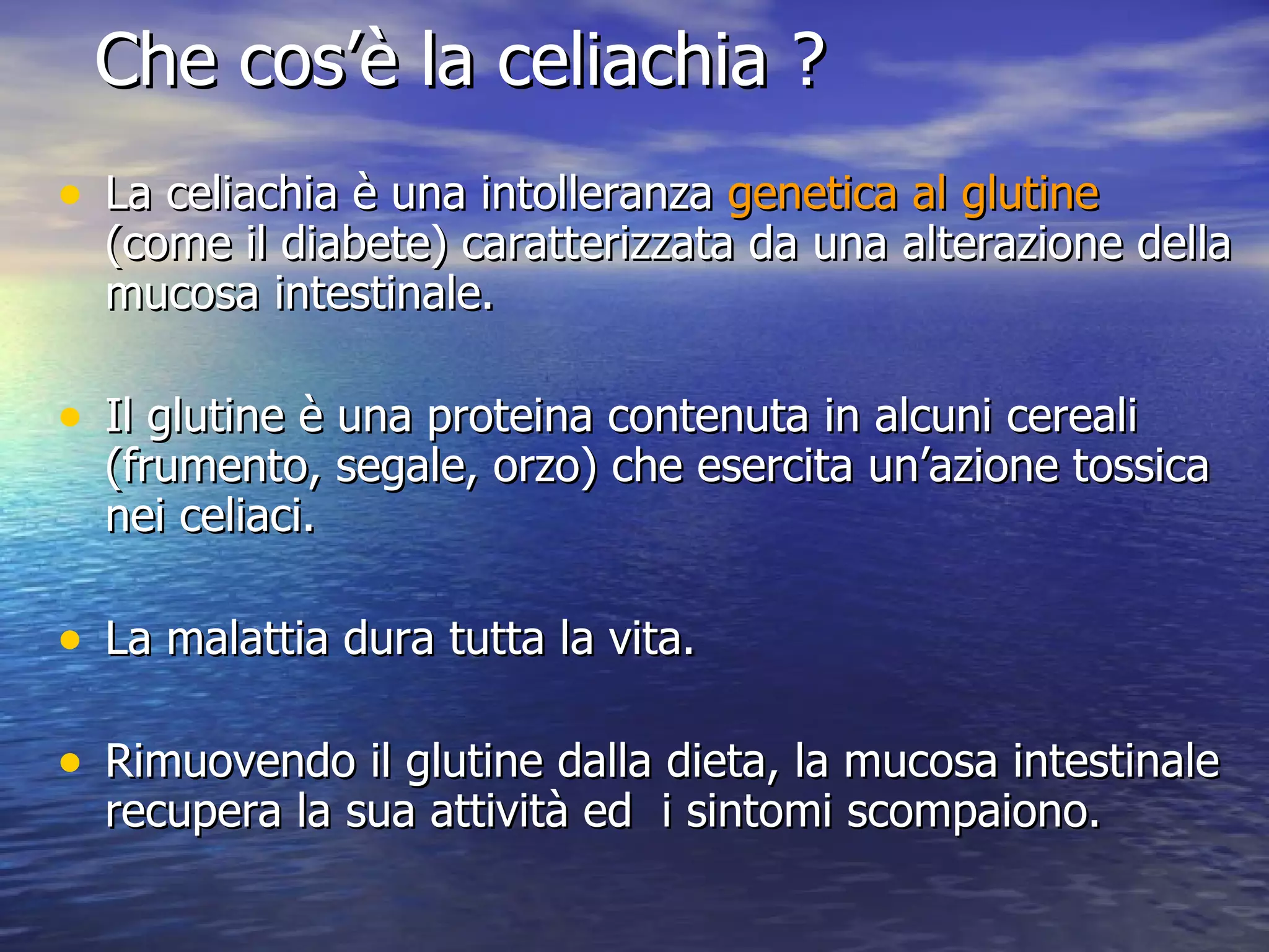 Xelica test - autodiagnosi celiachia | PPT