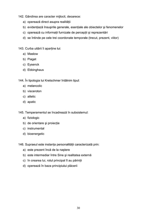 Test cultura-generala-academia-nationala-de-informatii | PDF