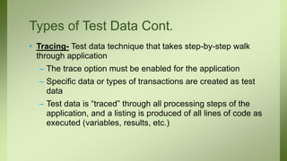 Test Data Approach | PPTX