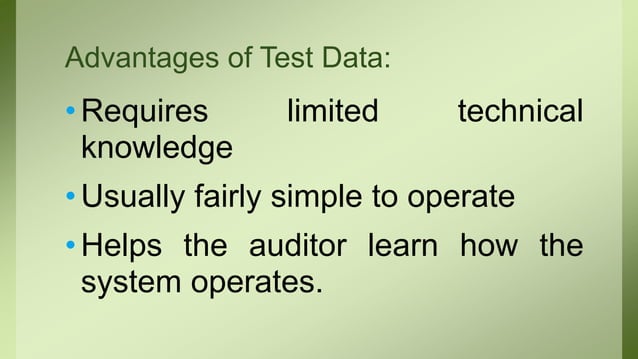 Test Data Approach | PPTX
