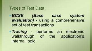 Test Data Approach | PPTX