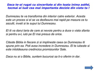 Test De Bunatate | PPS