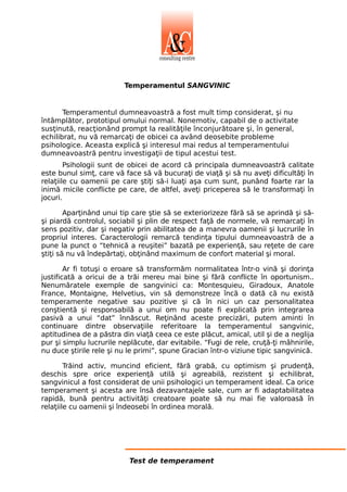 Test de-temperament | PDF