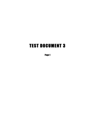 Test document-3 | PDF