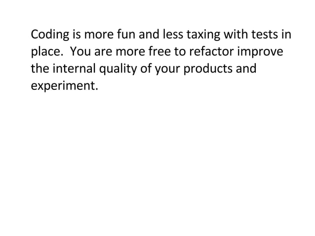 Test Driven Development | PPT