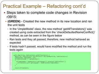 Test-driven development and Umple | PPTX | Web Development | Internet