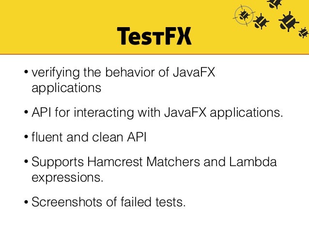 Test Driven Development With Javafx