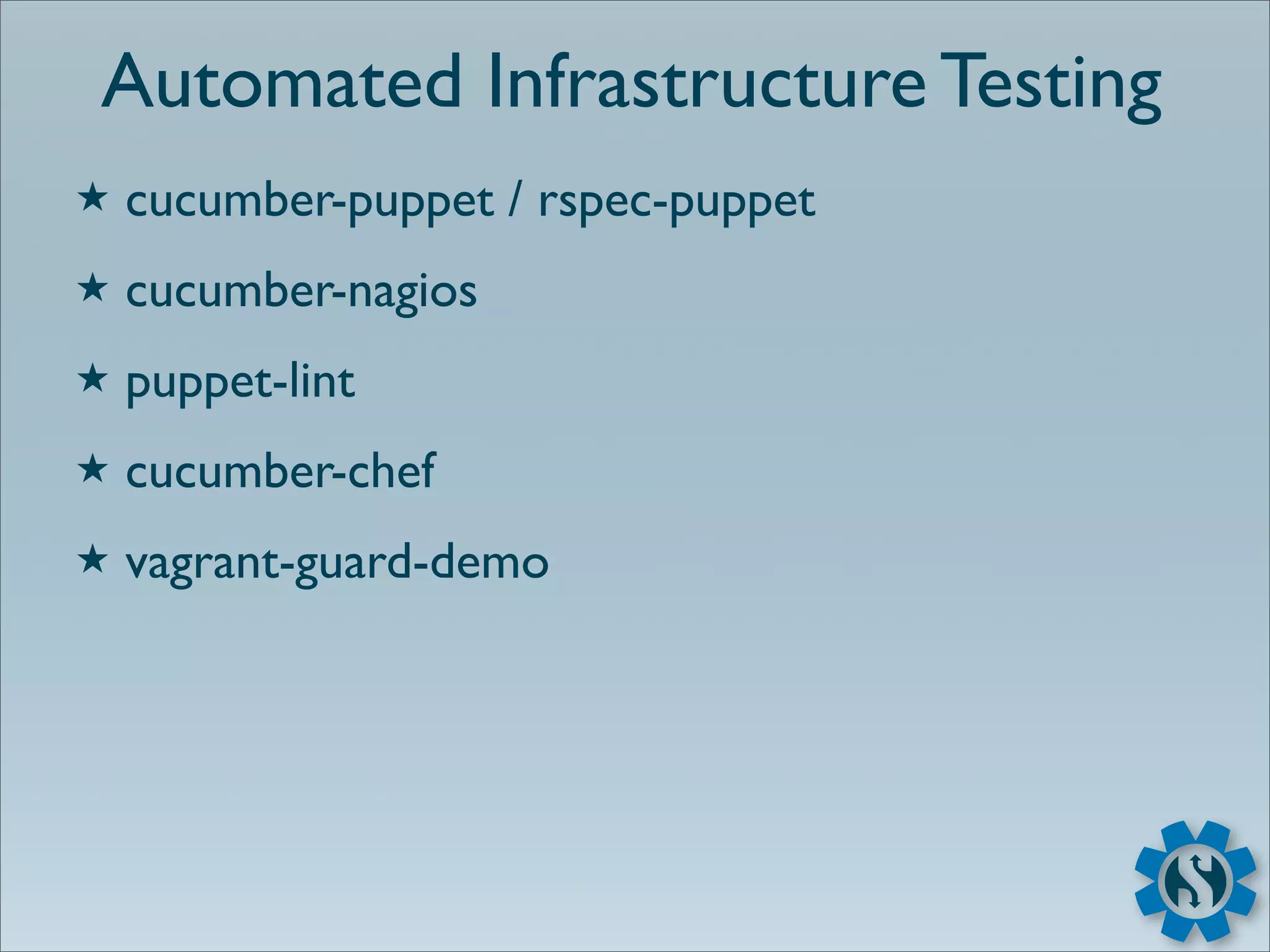 Test driven infrastructure | PPT Test driven infrastructure | PPT