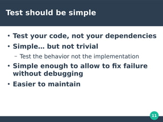 Test your code | PPT