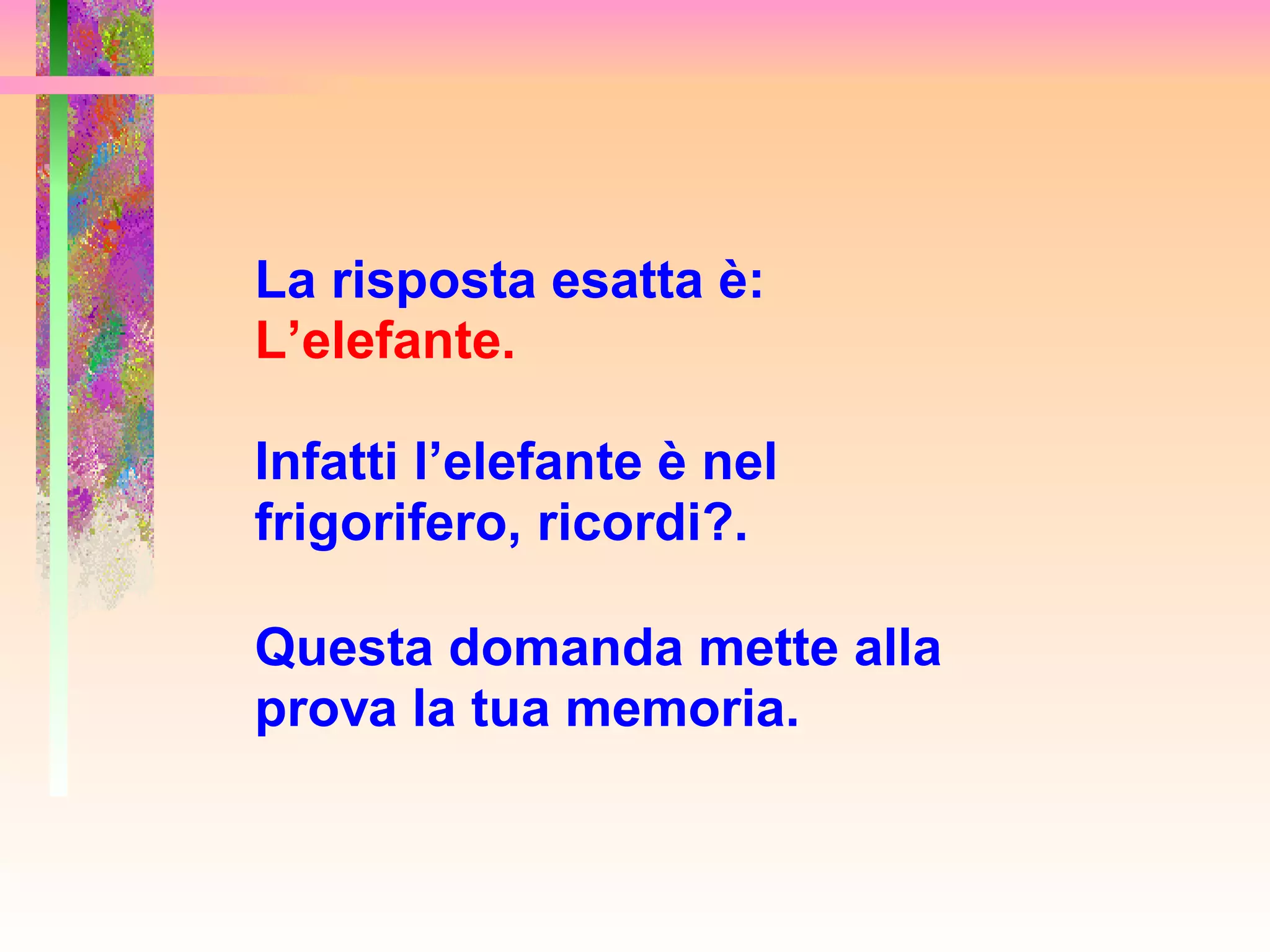 Test - Giraffa | ODP