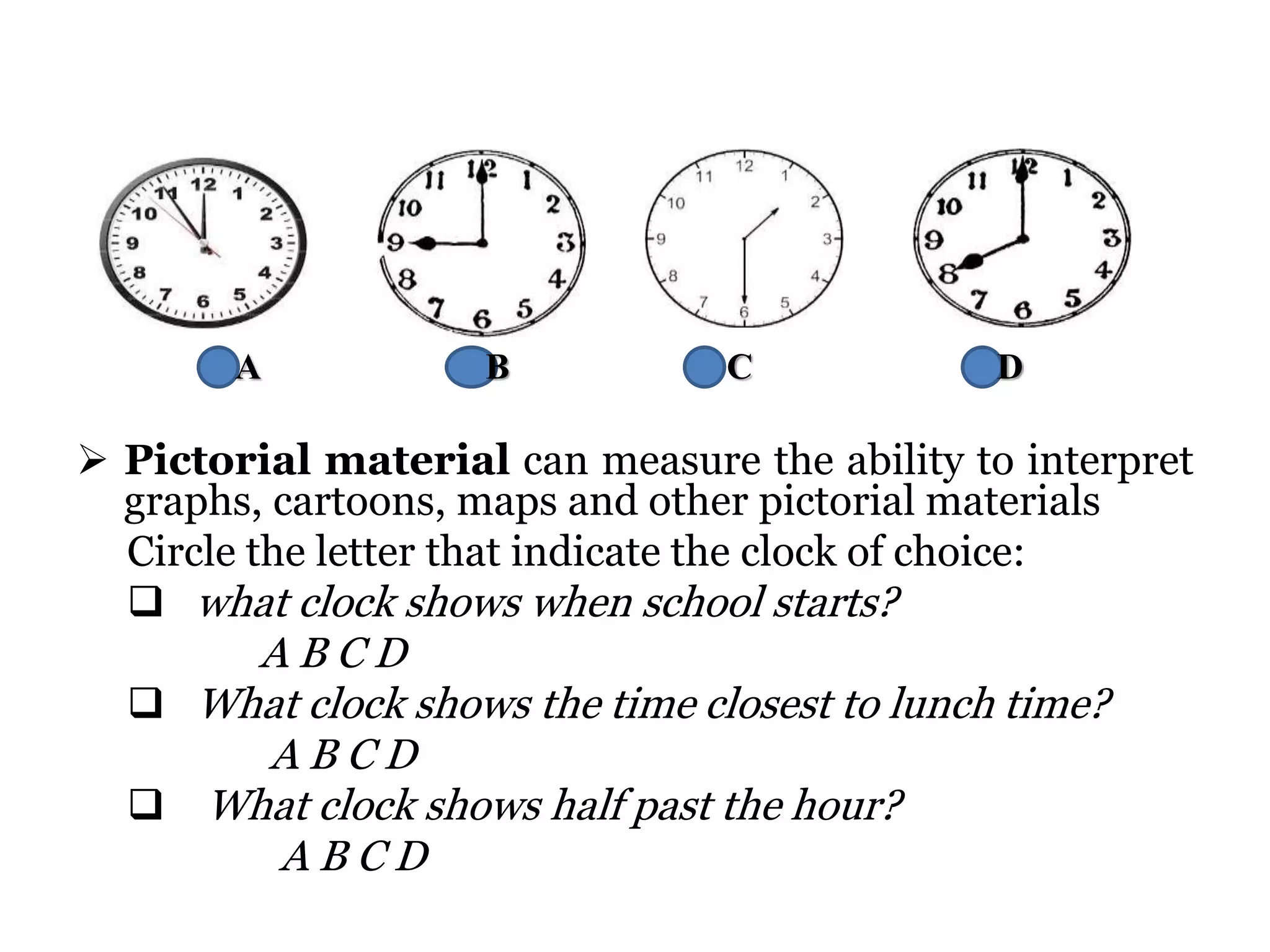 Test item formats: definition, types, pros and cons | PPTX