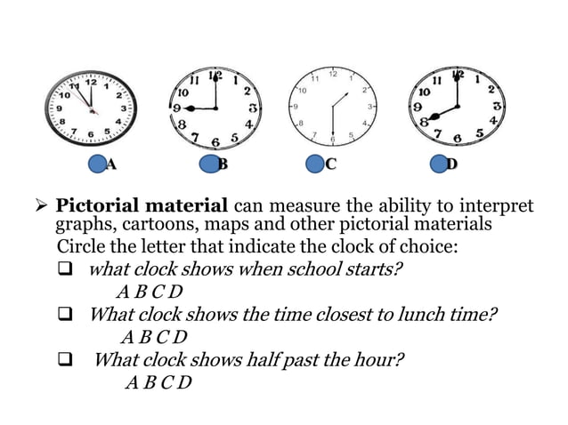 Test item formats: definition, types, pros and cons | PPTX