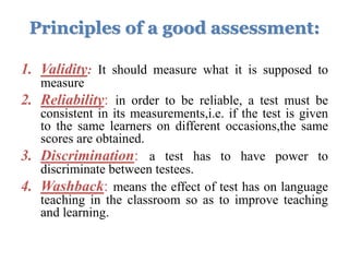 Test item formats: definition, types, pros and cons | PPTX