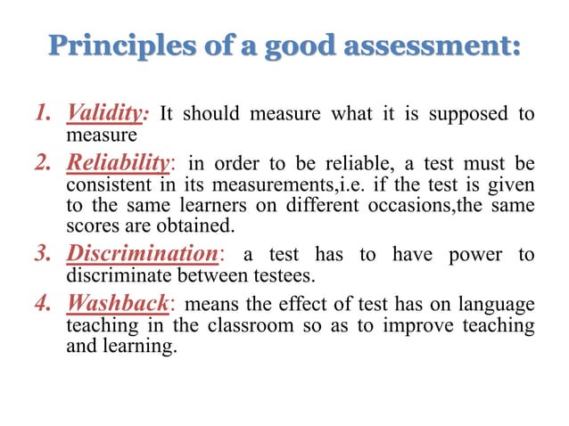 Test item formats: definition, types, pros and cons | PPTX