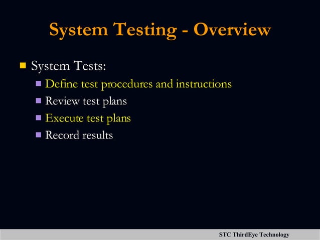 Test Levels & Techniques | PPT