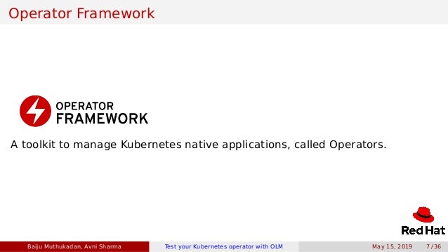 Test Your Kubernetes Operator With Operator Lifecycle Management