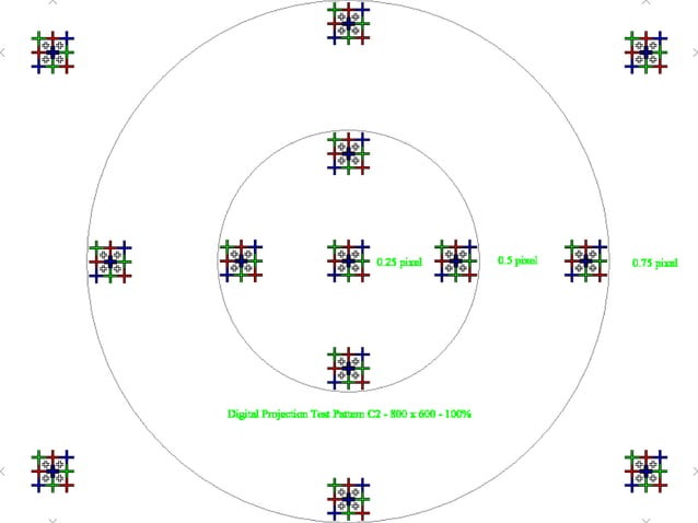 Test pattern-for-lcd memory effect in projectors | PPT
