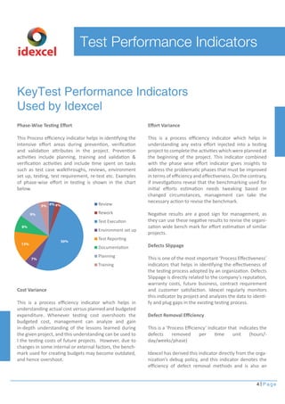 Test performance indicators | PDF