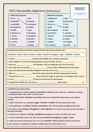 test-personality-adjectives-behaviour-information-gap-activities ...