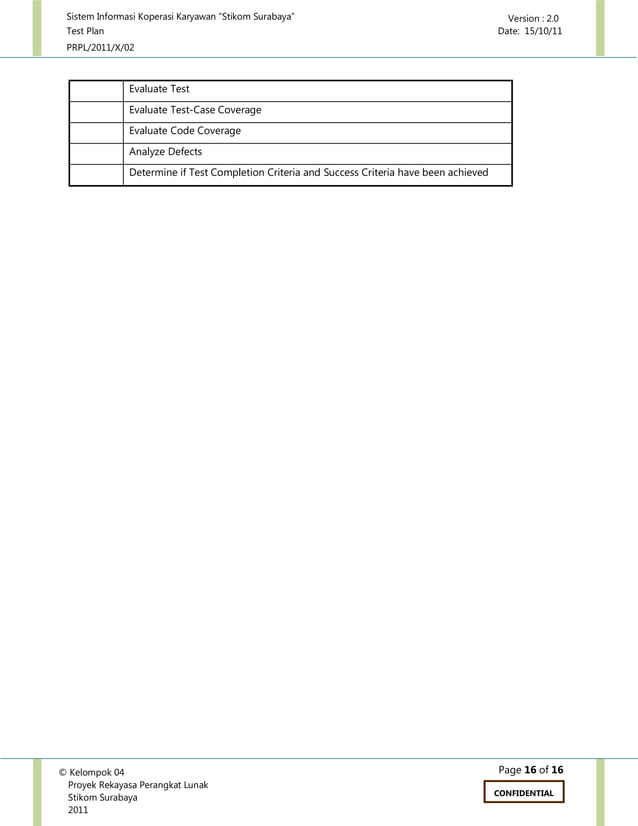 Test plan Document Example | PDF