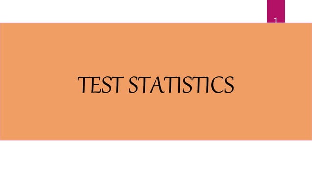 Different Type of Statistical Tool in Solving Statistical Problem | PPT