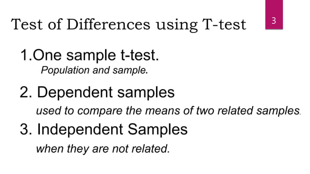 Different Type of Statistical Tool in Solving Statistical Problem | PPT