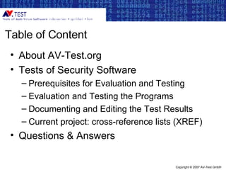 Test Strategies & Common Mistakes | PPT