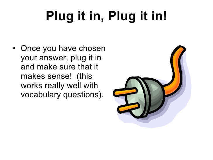 Test Taking Strategies