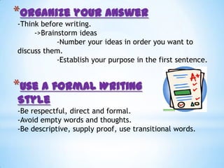 Test Taking Strategies | PPT