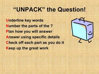 Test taking strategies | PPT