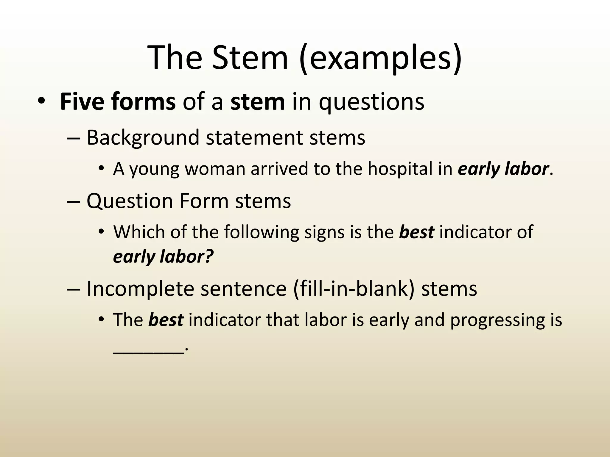 Test taking strategies 2009 workshop-revised11-17-09 | PPTX