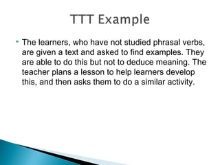 Test-Teach-Test Technique for ESL Classes | PPT