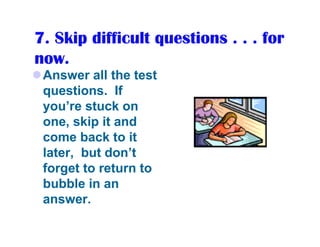 Test Taking Tips | PDF