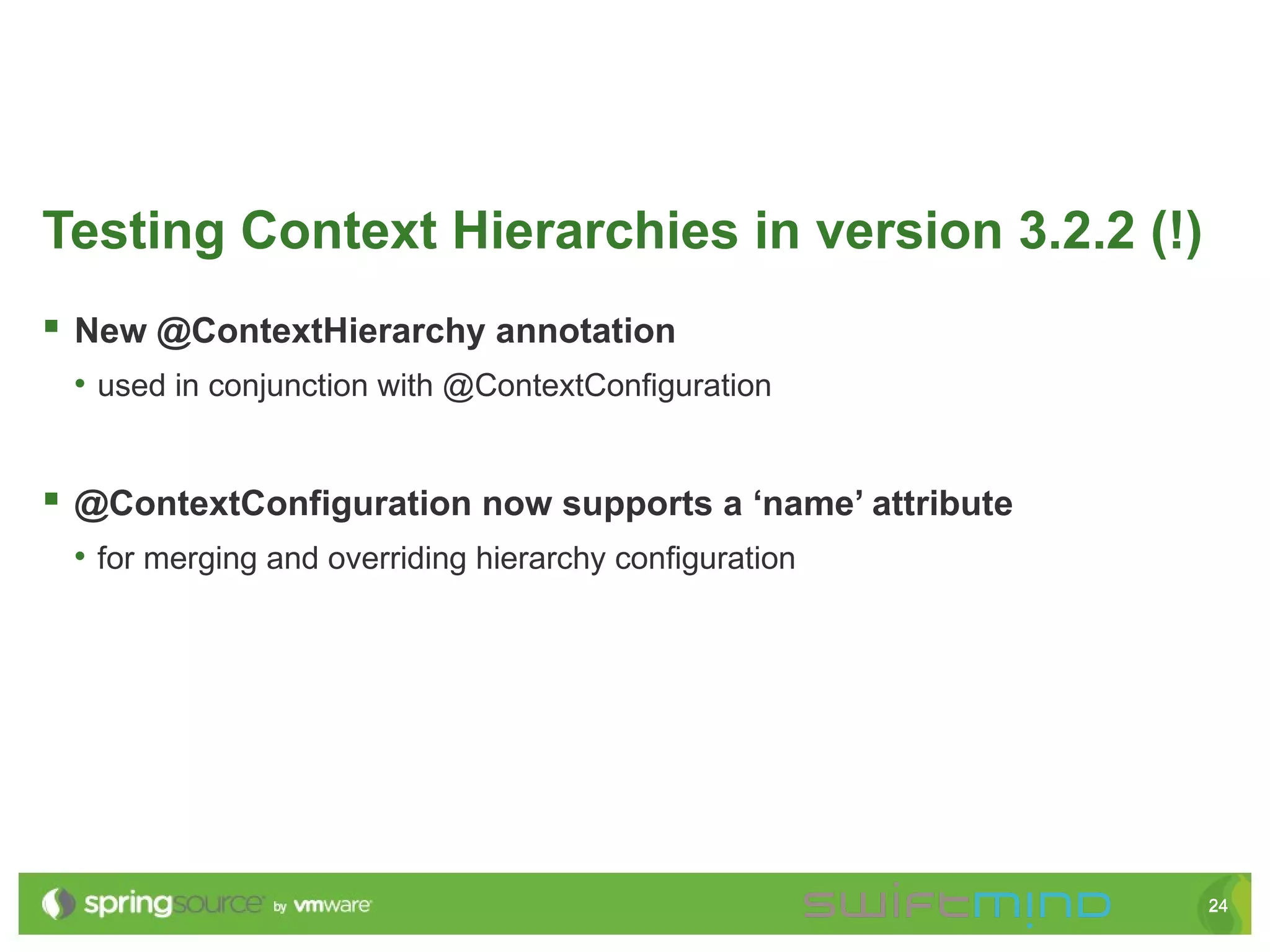 Testing Web Apps with Spring Framework 3.2 | PDF