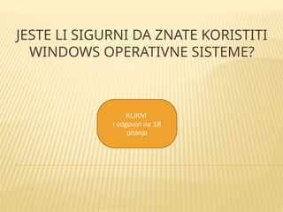 test-windows windows windows test test.. | PPSX