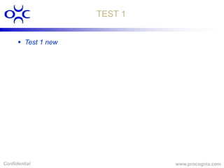Test 1 | PPT