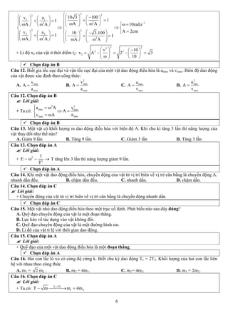 kiểm tra hk1 vatly_12_khó_giải chi tiết | PDF