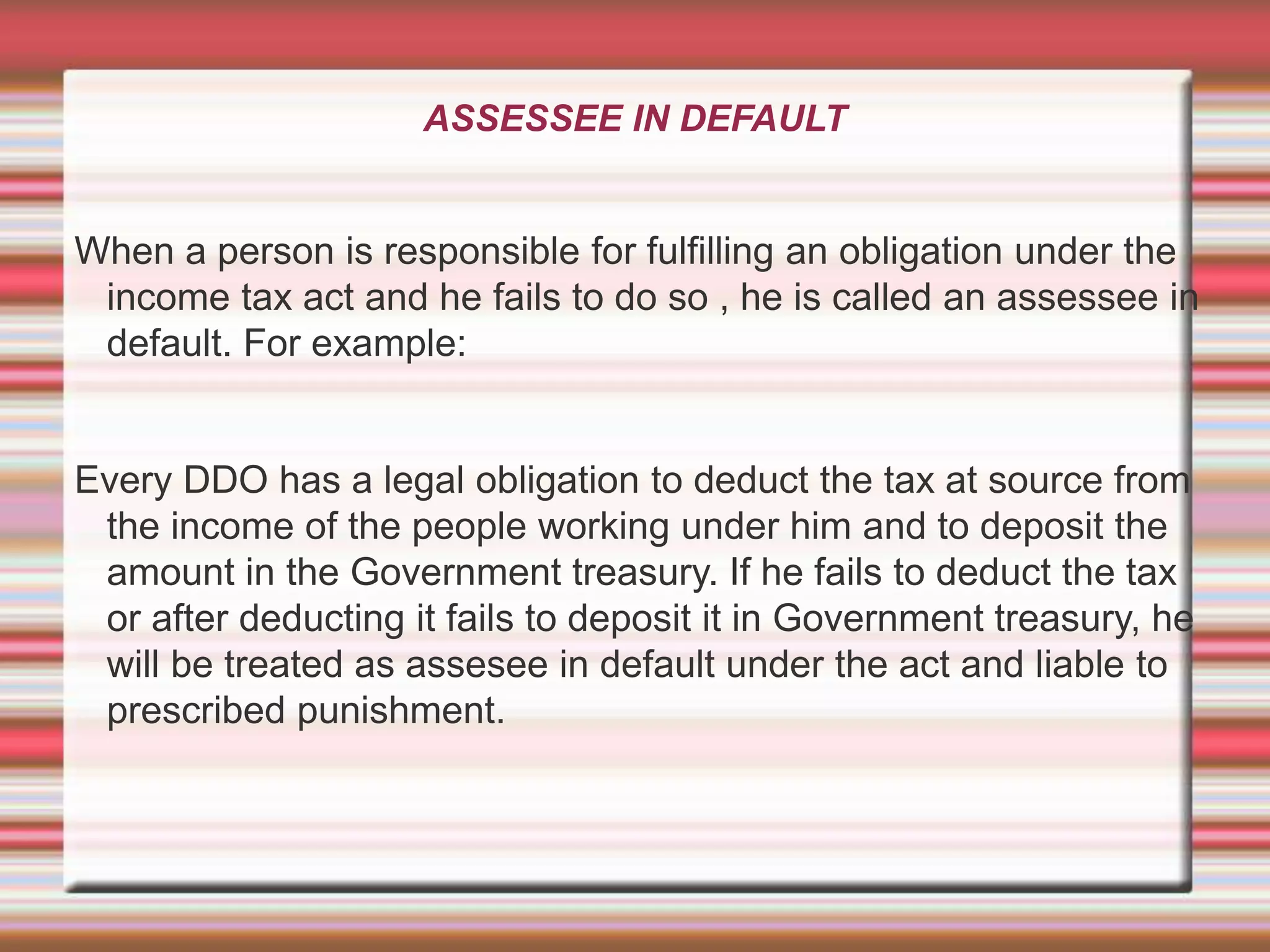 INCOME TAX BASIC CONCEPT | PPT
