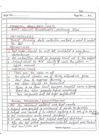 TEST ACMT Achievement Motivation Test Bhargava MA Psy Sem3 2022-24 | PDF