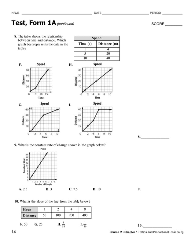 Test 1 a_ratios_and_proportional_reasoning | DOCX