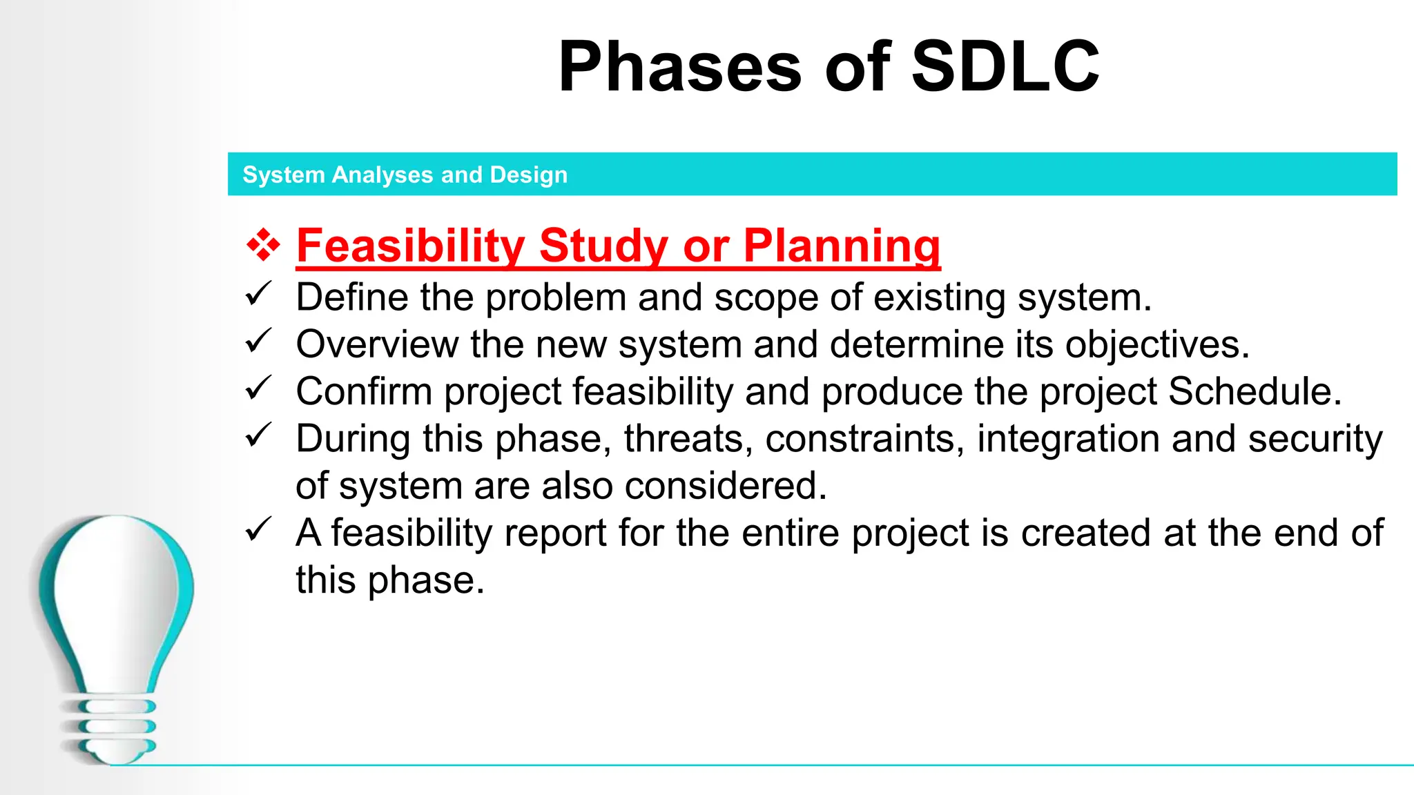 System Analysis and Design Project documentation | PPTX
