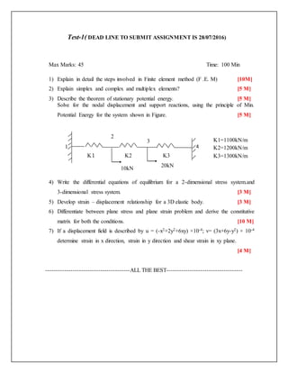 Test 1 fem | DOCX