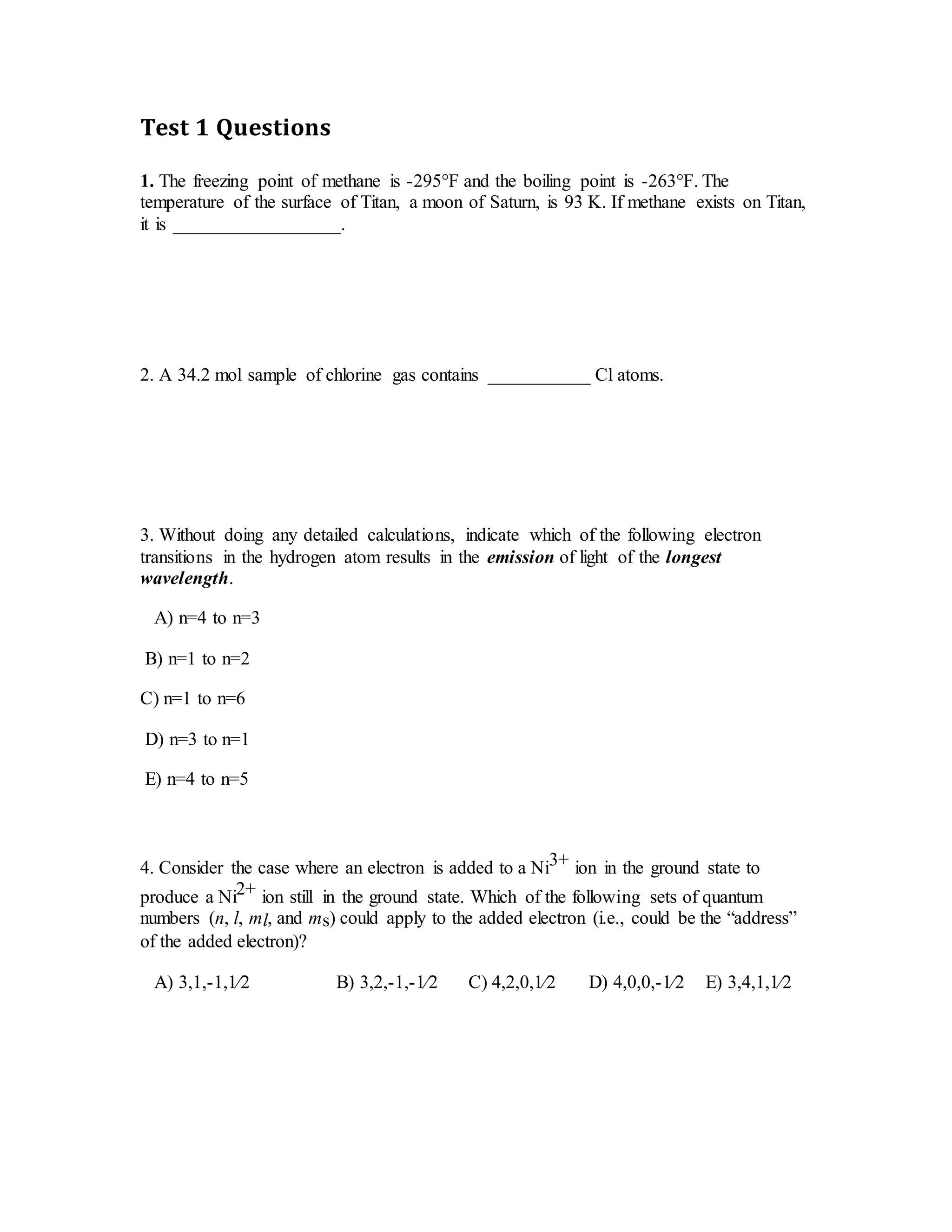 Exam 1 Practice Questions | DOCX