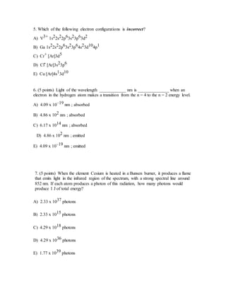 Exam 1 Practice Questions | DOCX