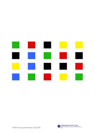 Test ran ricerca visiva | PDF