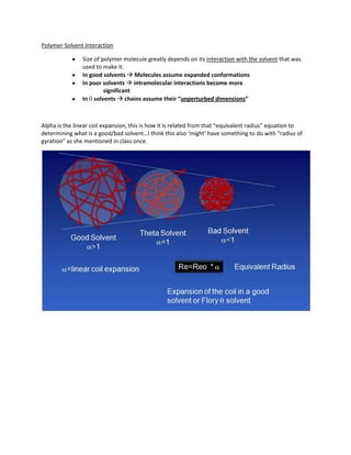 Test 2 Polymer Notes | PDF