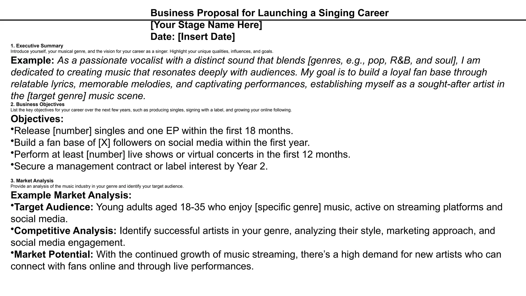 Introduce yourself, your musical genre, and the vision for your career ...