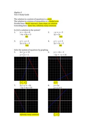 A1 Test 3 study guide with answers | DOCX